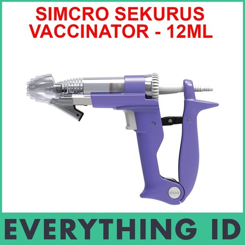 SIMCRO SEKURUS SAFETY VACCINATOR ADJUSTABLE 12ml VETERINARY VACCINE ...