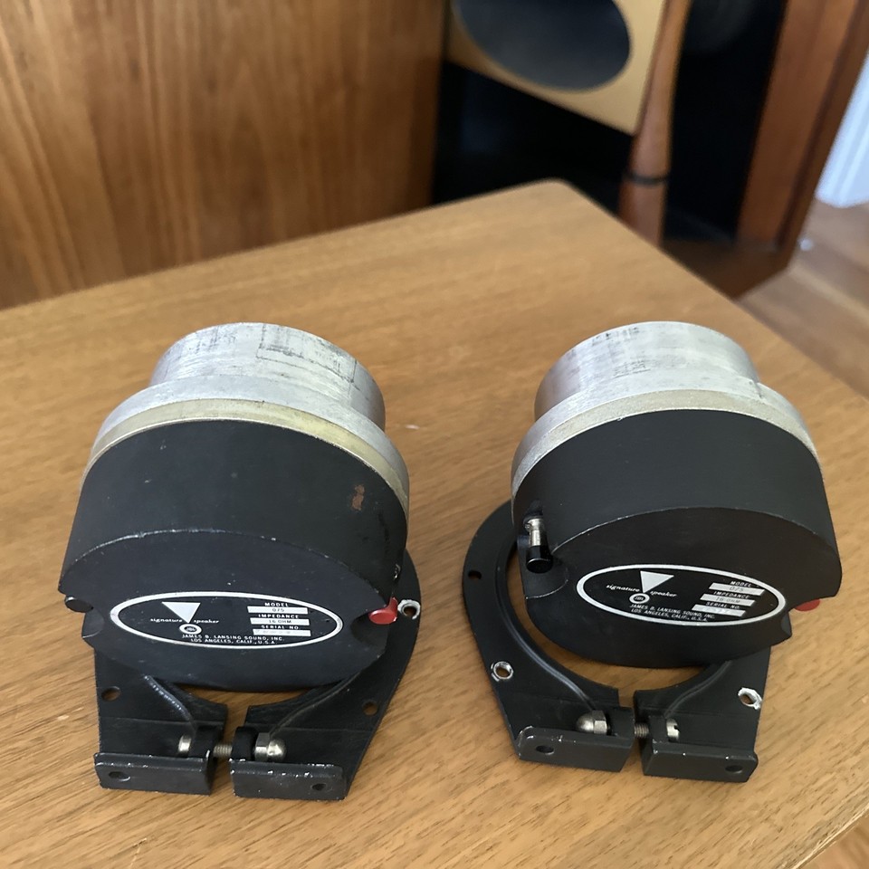 Vintage Pair of JBL 075 16 Ohms Bullet Tweeters : S/N 47322 40324 | eBay