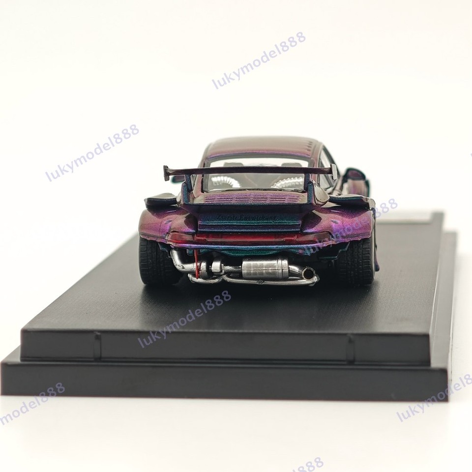 1:64 SW 993 Racing Sports Classic Model Low Spoiler Purple Diecast | eBay