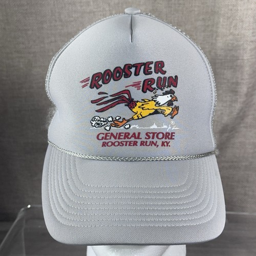 Rooster Run Ky General Store Snapback Trucker Hat Cap Vintage One Size ...
