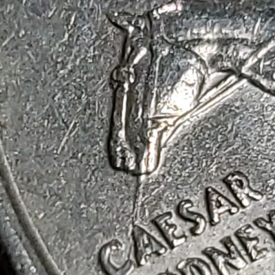 1999 P Delaware Spitting Horse Die Crack Quarter *y402 | eBay