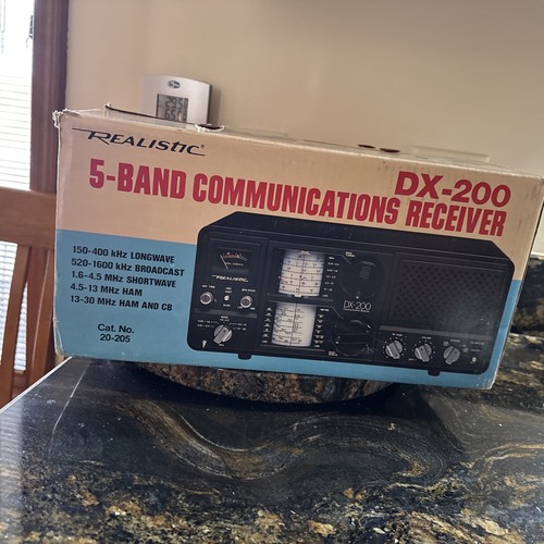DX-200 Realistic 5 Band Communication Receiver | eBay