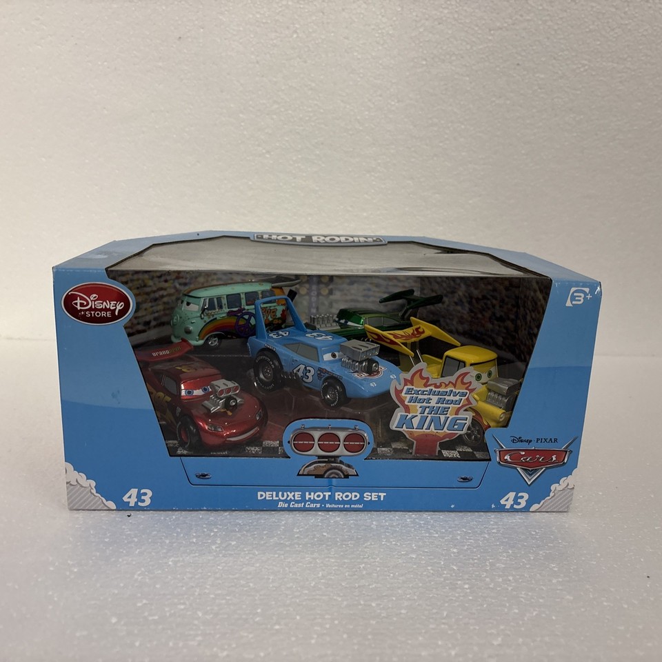 Disney Pixar Cars: Hot Rodin’ - Deluxe Hot Rod Set - Die Cast | eBay