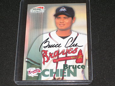 BRUCE CHEN SIGNED AUTOGRAPHED ROOKIE CERTIFIED CARD | eBay