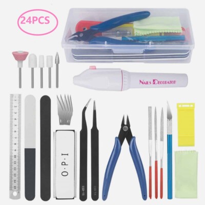 24Pcs/Set Basic Modeler Tool Set Craft Hobby Model Car Building Kit for ...
