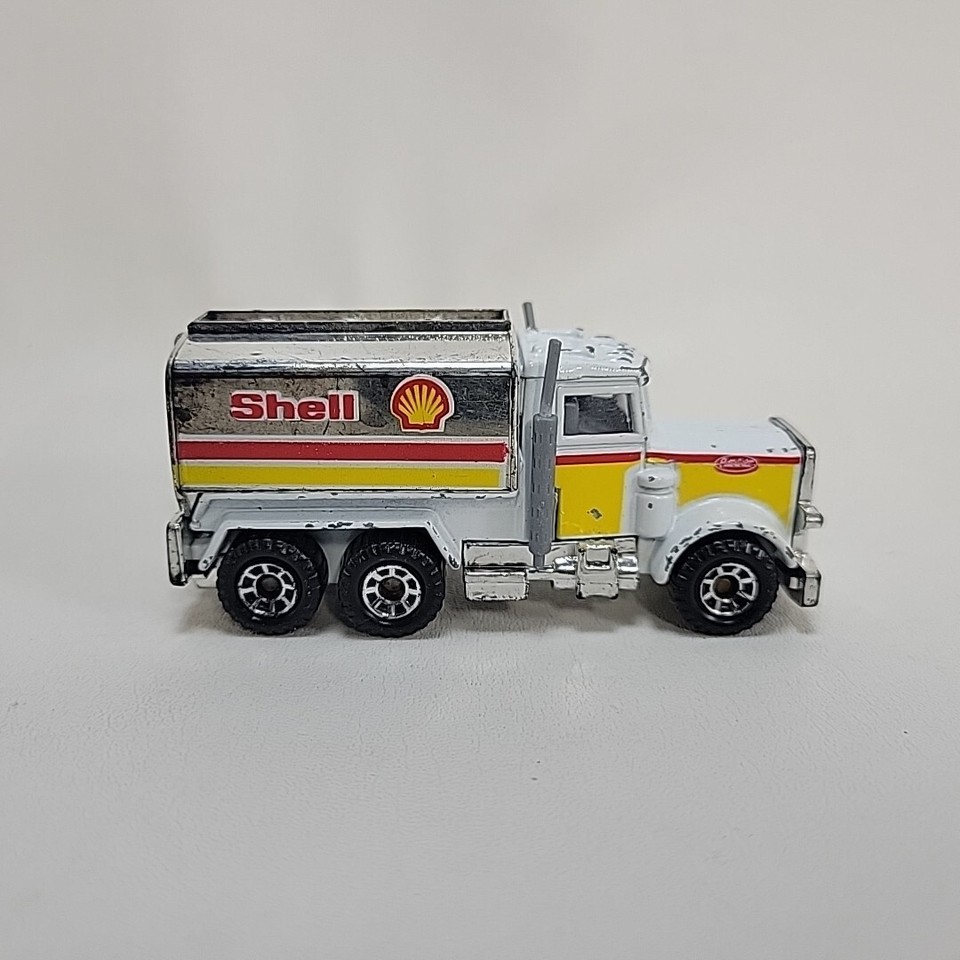 1981 Matchbox Peterbilt Tank Tanker Shell Gas/Oil Truck Series 2 1:80 ...