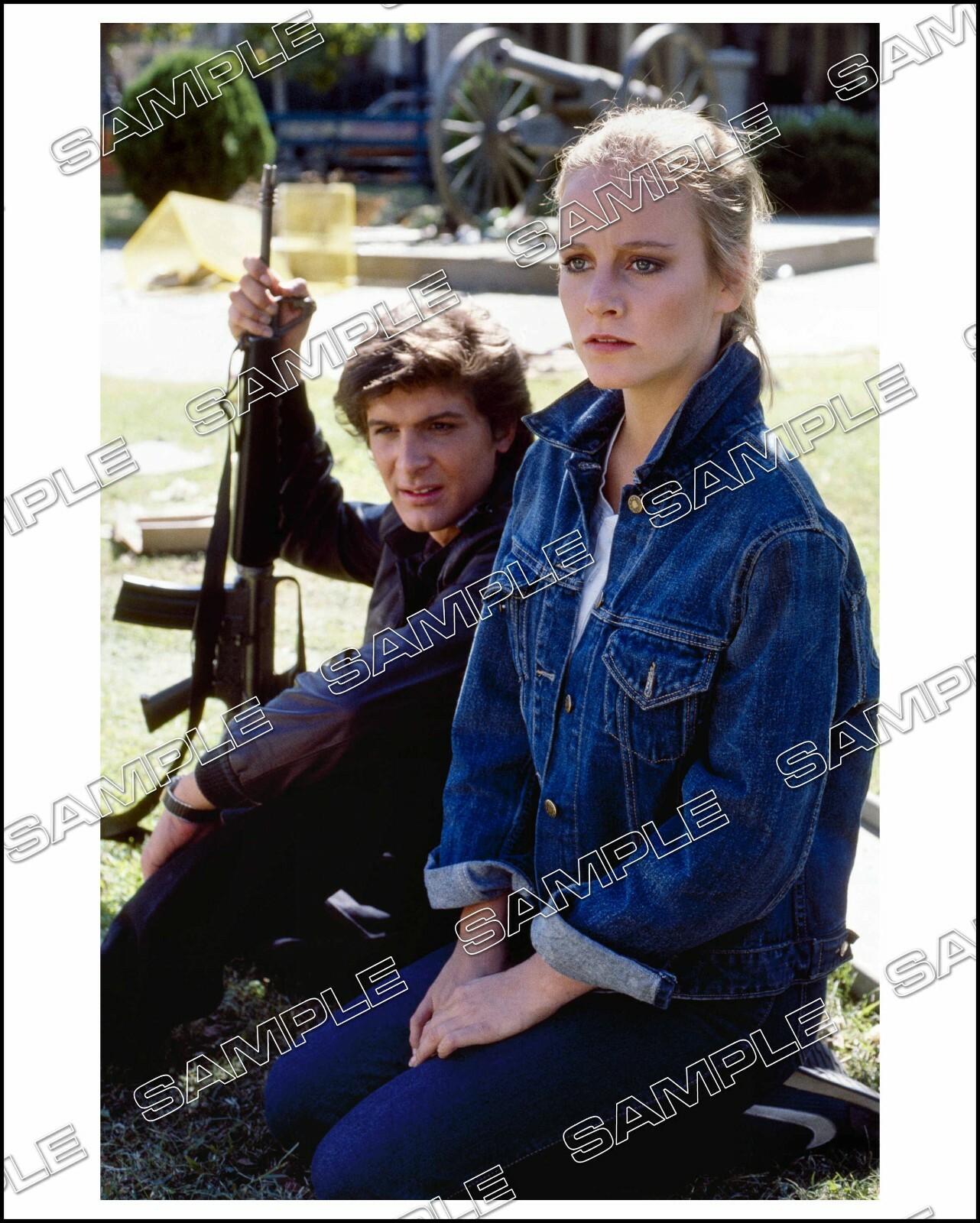 "V" 1984-85 SERIES 8X10 Photo 13 JEFF YAGHER & JENNIFER COOKE classic ...
