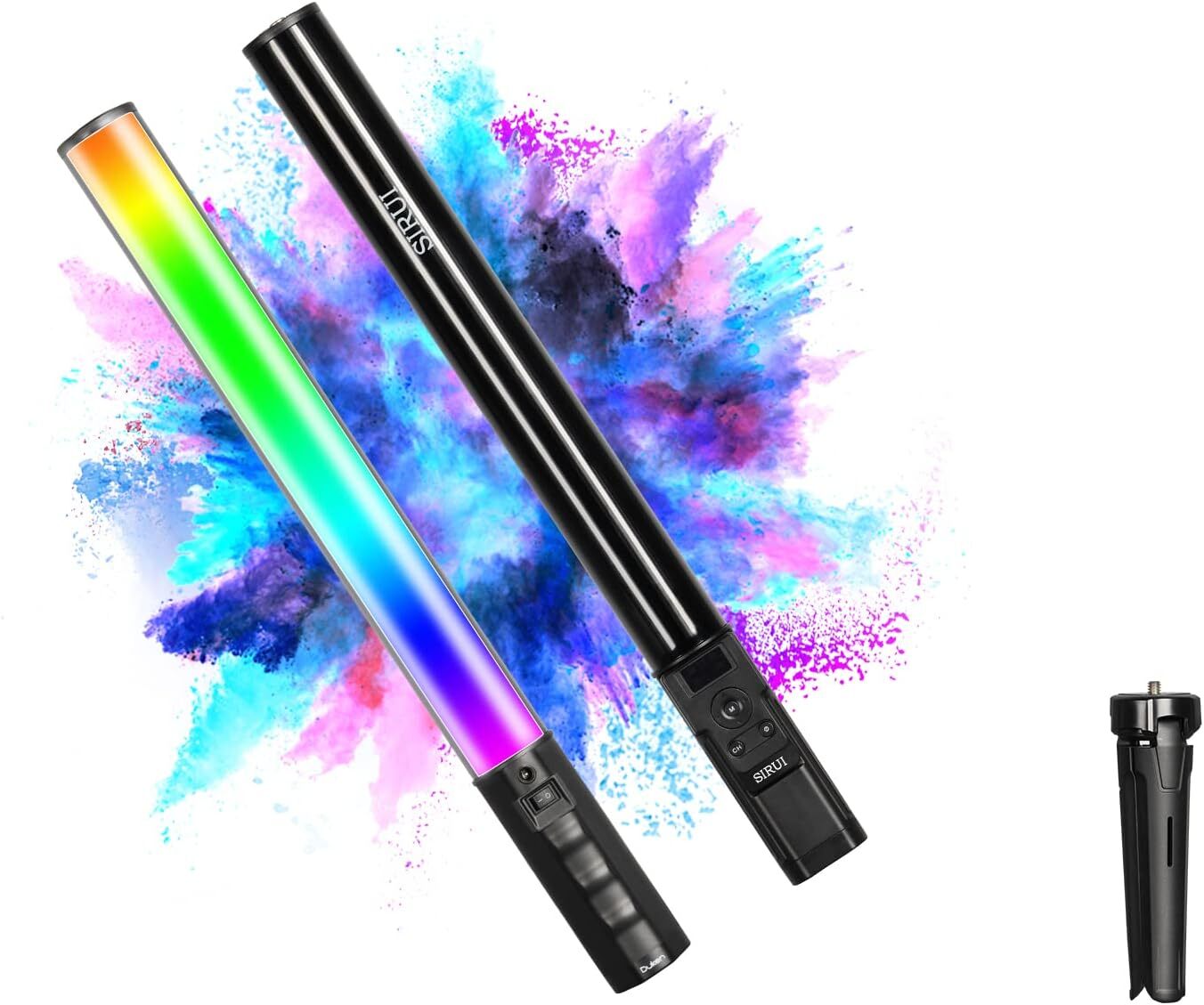 Sirui T60 RGB Led Video Pixel Tube Light 360° Full Color 2500K-8000K ...