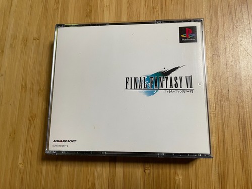 Final Fantasy VII 7 PS1 Playstation1 Japanese Language Edition FF7 ...