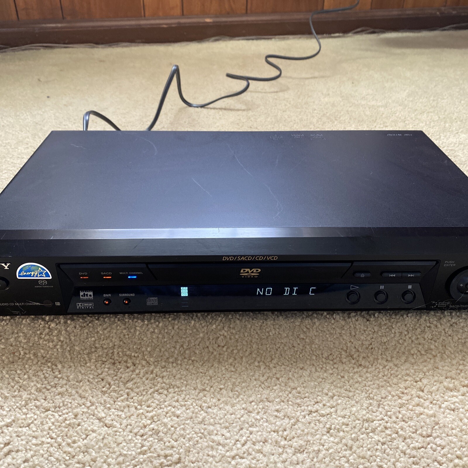 Sony CD/DVD Player DVP-NS500V Surround Sound Dolby - Tested & Plays ...