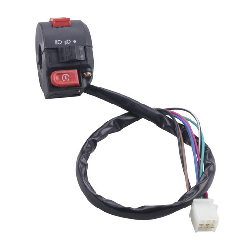 7 Wires Kill Light Starter Switch Bike ATV Quad 4 Wheeler Scooter 50 90 ...