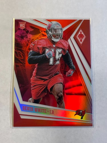 2019 Panini Phoenix Red Prizm #ed /299 Rookie Card #164 Devin White (RC ...