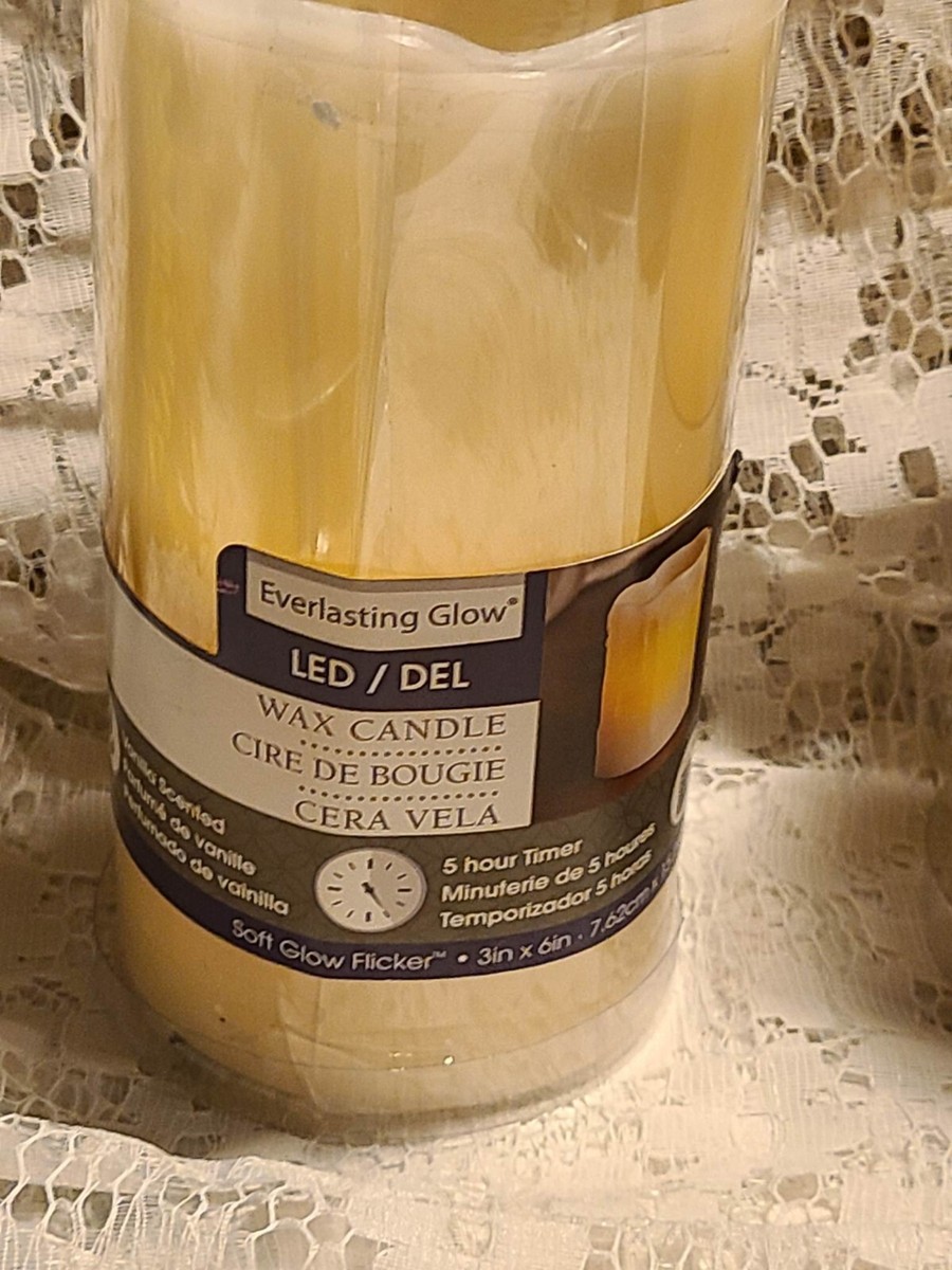 Everlast Flameless Glow Candles Flameless Everlasting Light Auto Swing