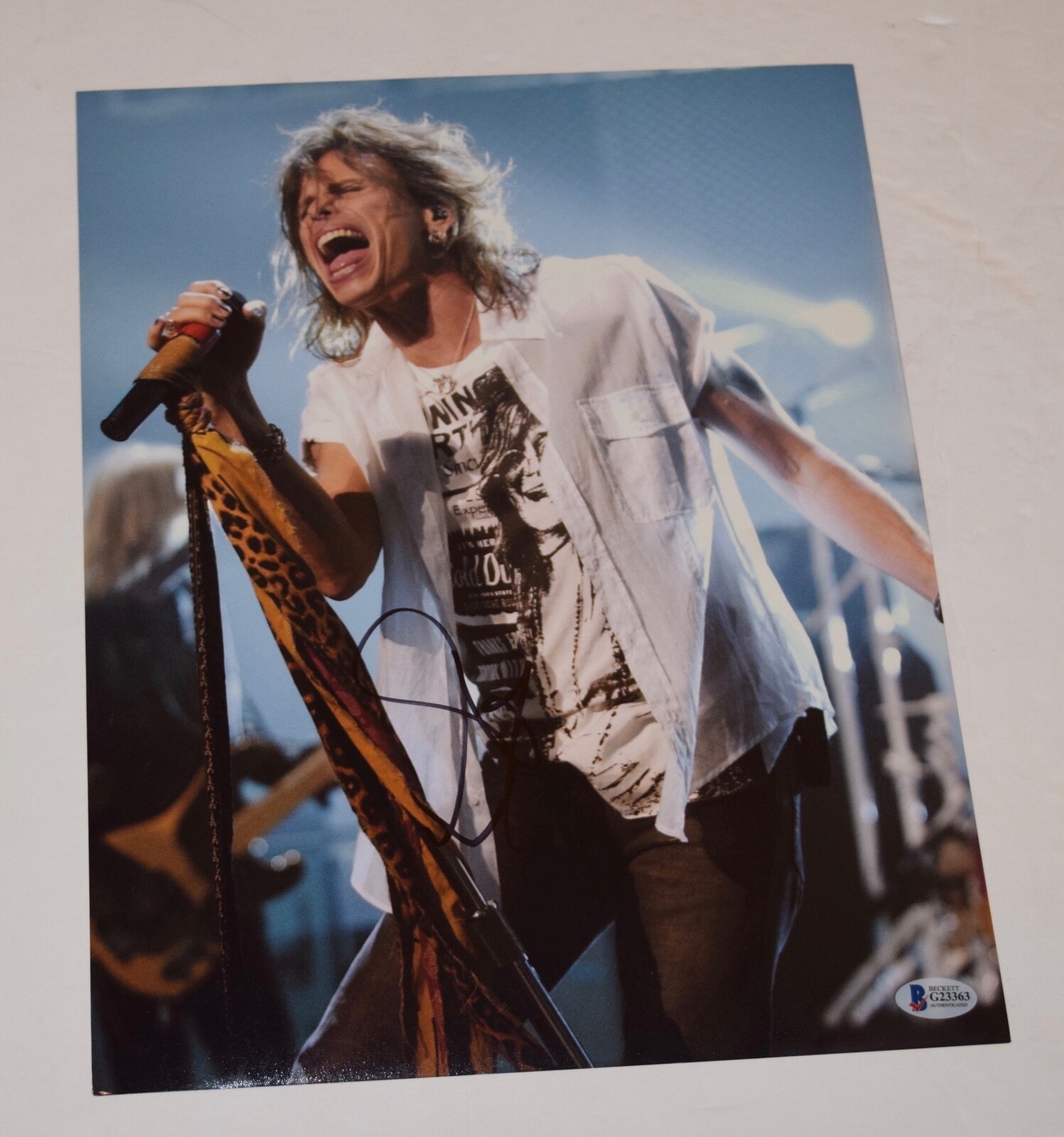 Steven Tyler Autographed Memorabilia | Signed Photo, Jersey ...