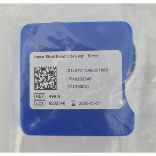 Kerr Hawe Steel Matrix Bands 6mm/0.045mm 3M 499 B | eBay UK