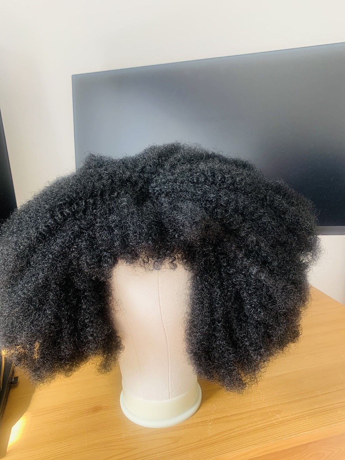 Afro kinky wig, premium fibre wig, Afrocentric wigs for black women ...