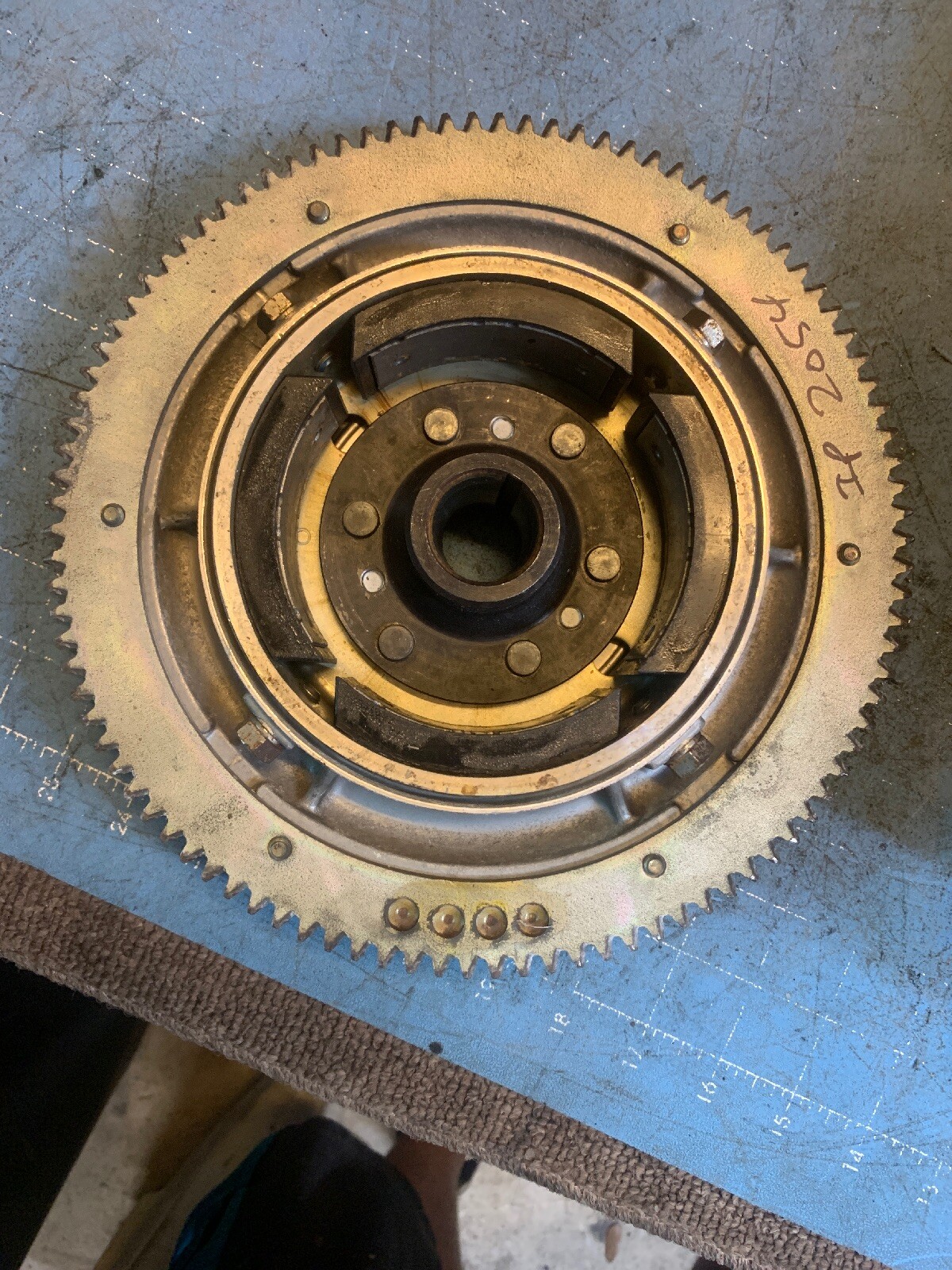 IP2054 YAMAHA MARINE FLYWHEEL ROTOR 40HP FRESHWATER C40PLRS 6A0-85550 ...