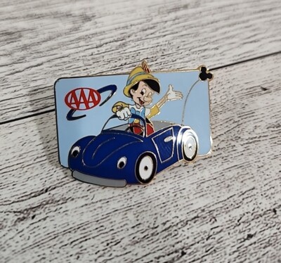 AAA Travel Company 2003 Pinocchio LE Disney Lapel Hat Pin 18372 Limited ...