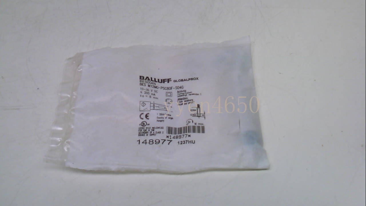 Balluff BES M12MG-PSC80F-S04G Inductive Sensor BES004N | eBay