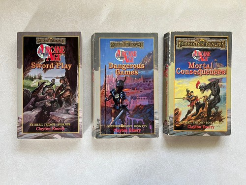 Forgotten Realms Lot Set of 3 Netheril Trilogy Mortal Consequences ...