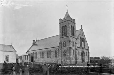 Ballymartin St Joseph's Church Kilkeel Co Down Ireland c1900 OLD PHOTO ...