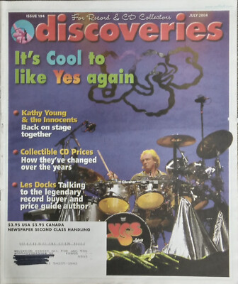 Discoveries Magazine: July 2004 - It's Cool To Like Yes Again - Yes | eBay