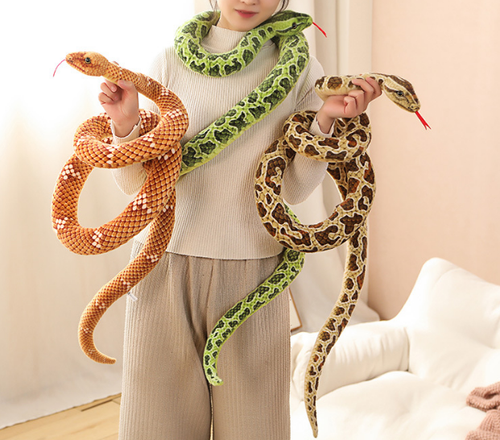 2M LONG SNAKE PLUSH SOFT TEDDY CUDDLY WILD SAFARI TOY SLITHER TOY | eBay UK