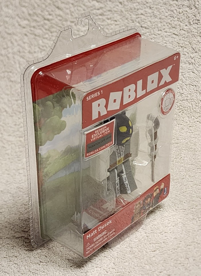 Roblox Matt Dusek Action Figure New Sealed NIP Unscratched Code ...