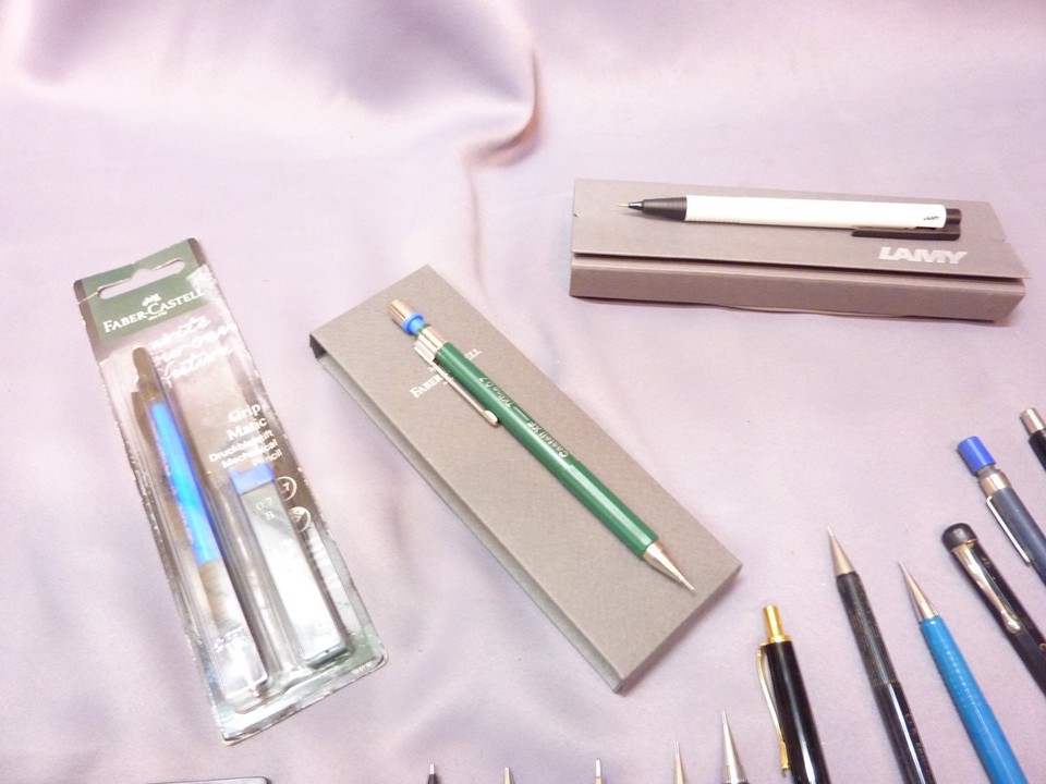 druckbleistifte konvolut faber castell parker montblanc rotring senator ...