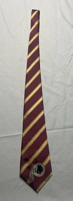 Washington Redskins NFL Striped Neck Tie Burgundy Gold Men’s Dress Tie ...