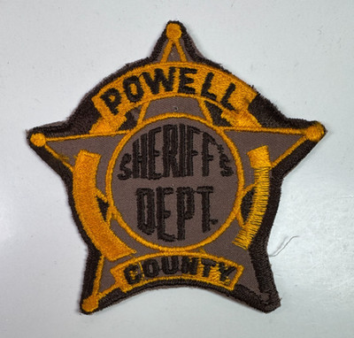 Powell County Sheriff Kentucky KY Incomplete Patch O10 | eBay