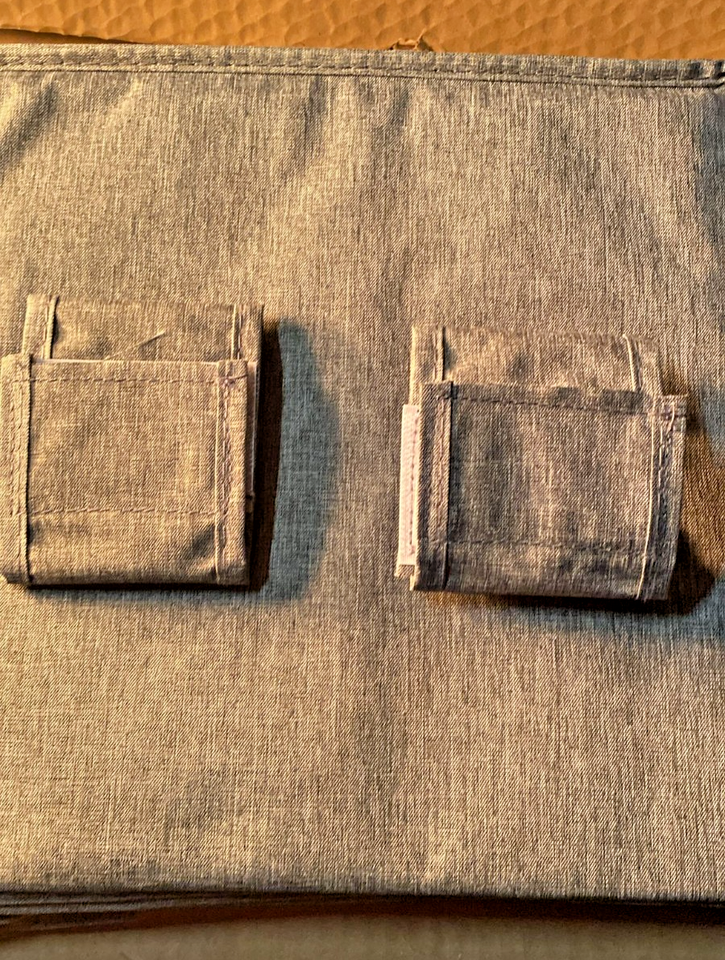 Amazon Basics Hanging Closet Shelf 6-Tier Foldable Heather Grey for ...