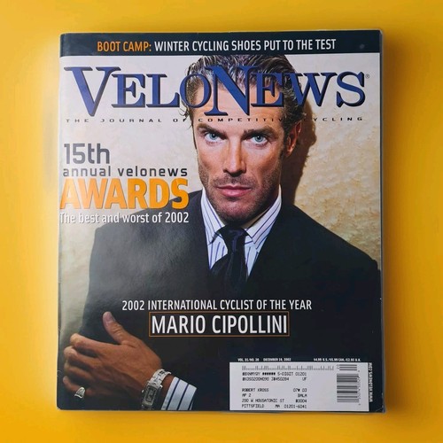 2001 December Velo News Magazine Vol 31 Issue 20 Mario Cipollini Sports ...