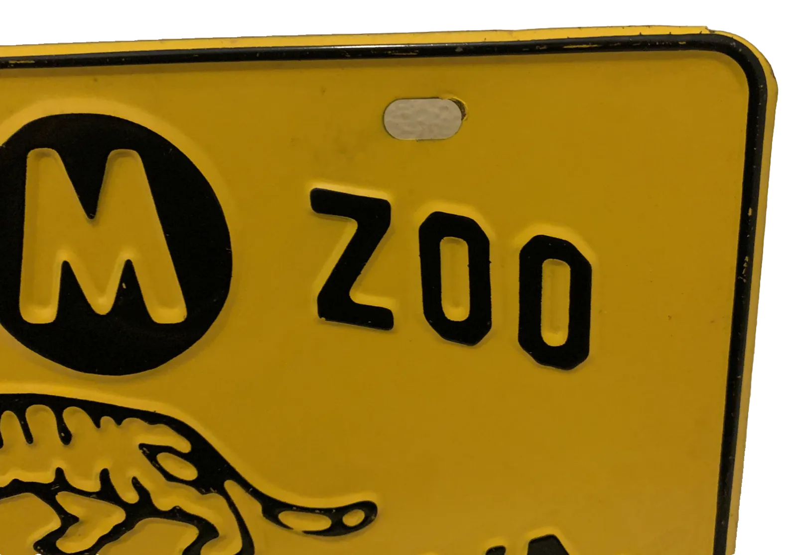 Vintage Circle M Zoo Metal License Plate Stuart Virginia | eBay
