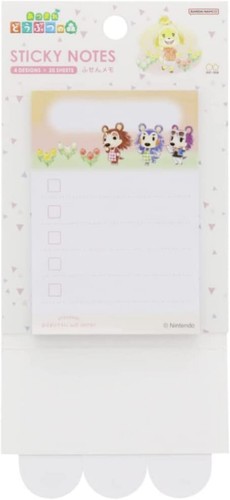 NEW Animal Crossing Sticky Note Memo pink color / Nintendo official ...
