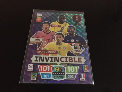 CARTE INVINCIBLE LIMITED EDITION X-RARE PANINI ADRENALYN XL WORLD CUP ...