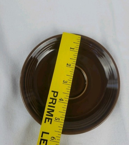 Homer Laughlin Fiestaware Fiesta® Brown Saucer 5-7/8" For Coffee Cup | eBay