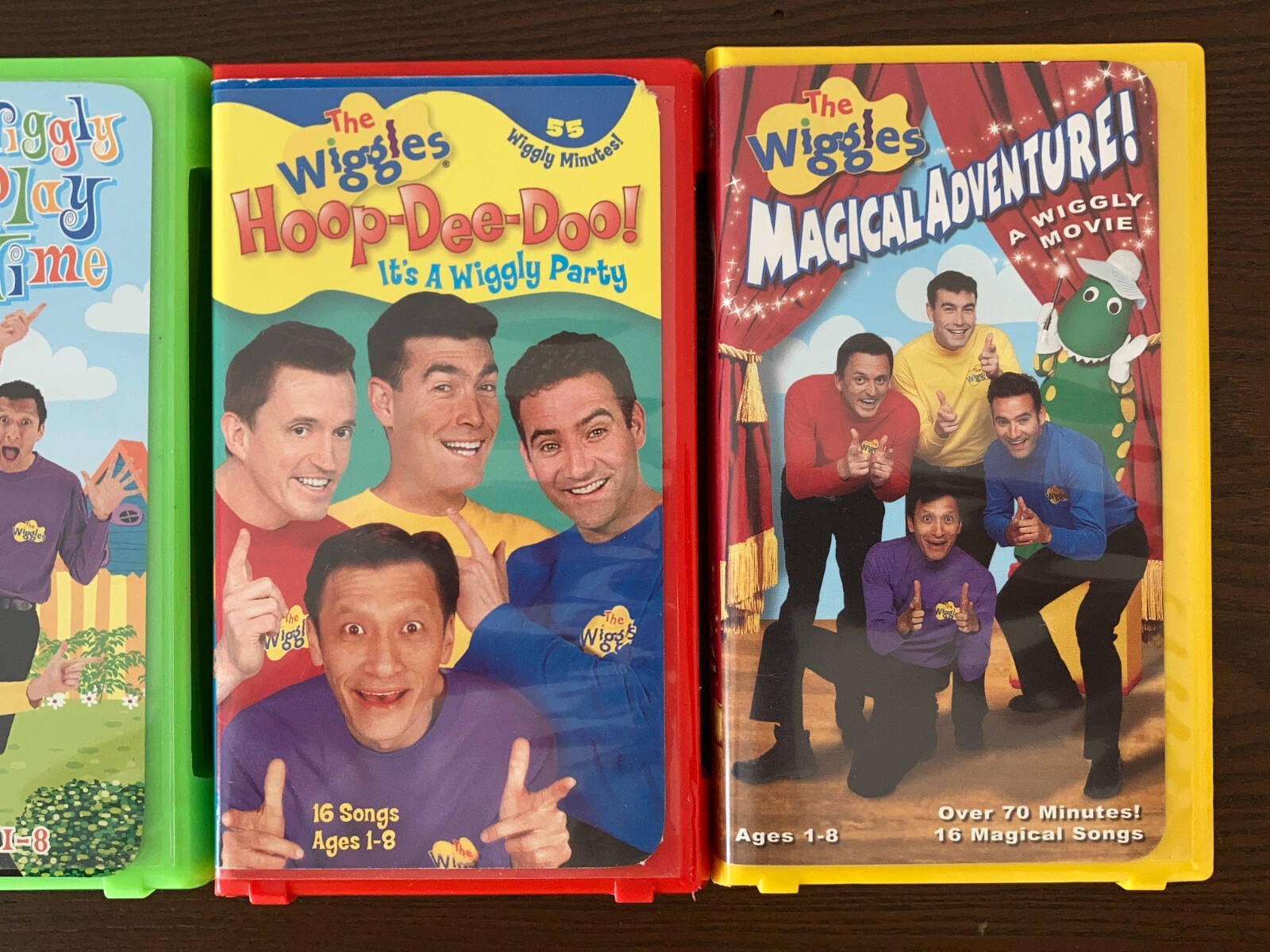 The Wiggles VHS Lot of 4 Wiggle Play Time | Grelly USA