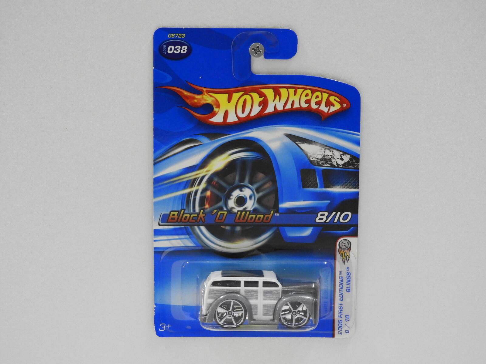 1:64 Block O'Wood - 2005 Hot Wheels Long Card Hot Wheels G6723 | eBay ...