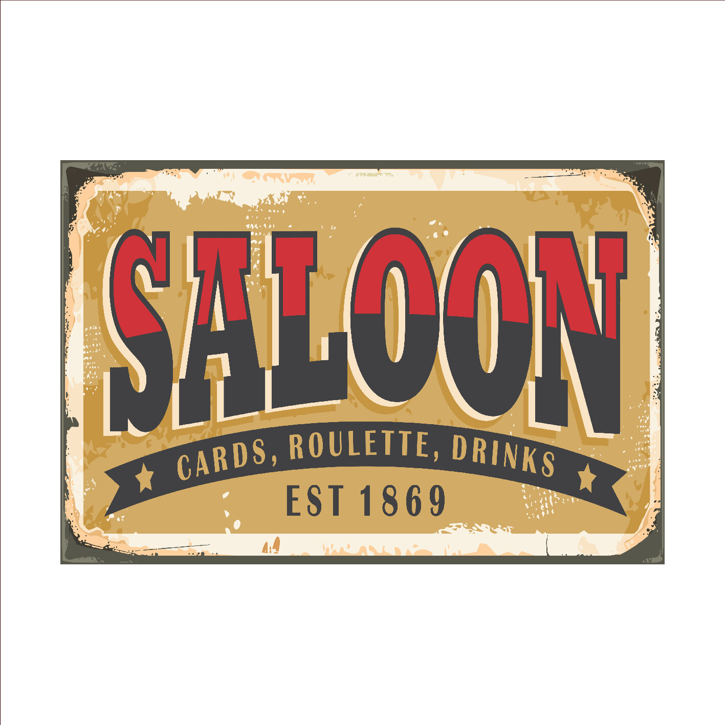 Old Saloon Font