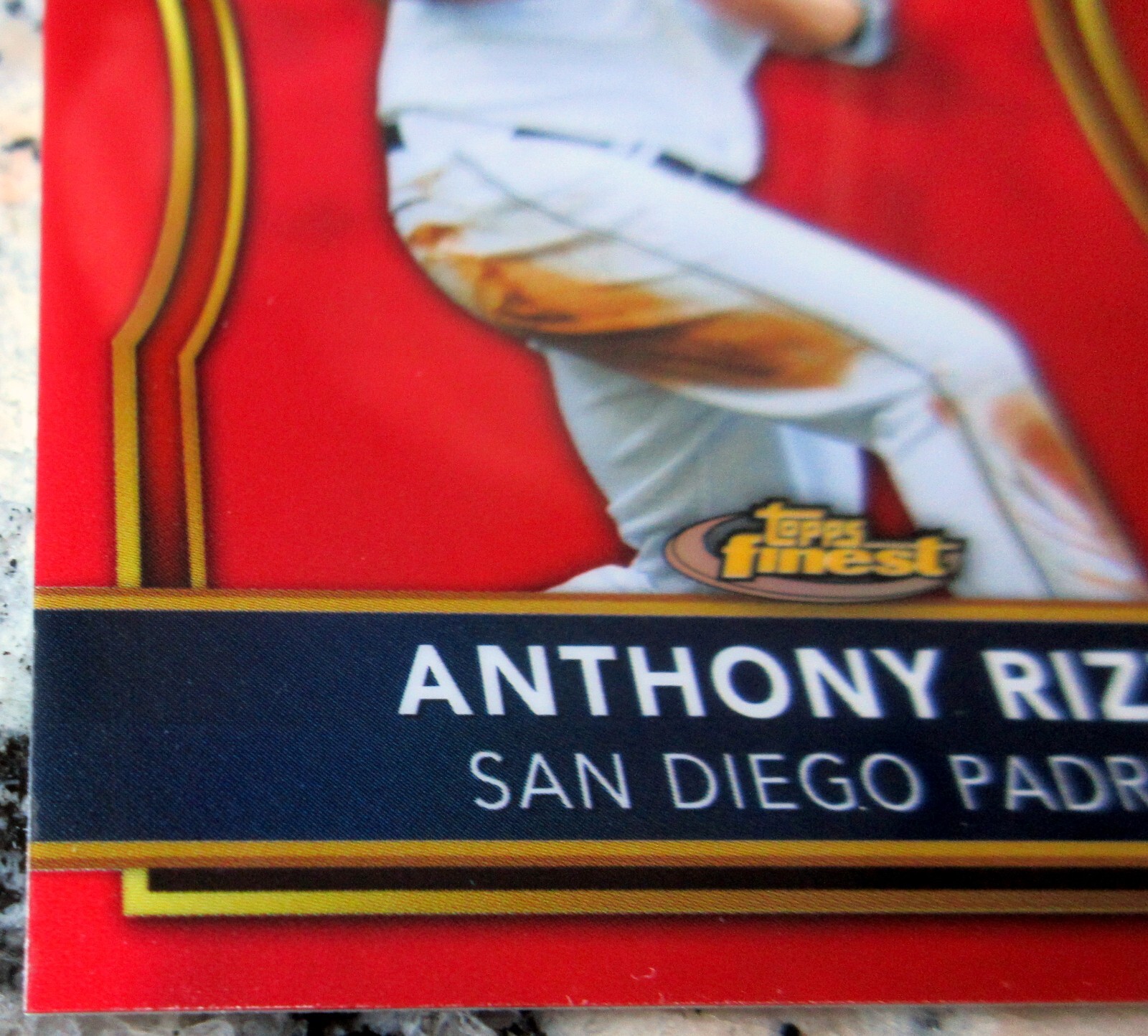 ANTHONY RIZZO 2011 Topps Finest RED REFRACTOR 05/25 SP Rookie Card RC ...