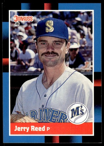 1988 Donruss Baseball Card Jerry Reed Seattle Mariners #517 | eBay