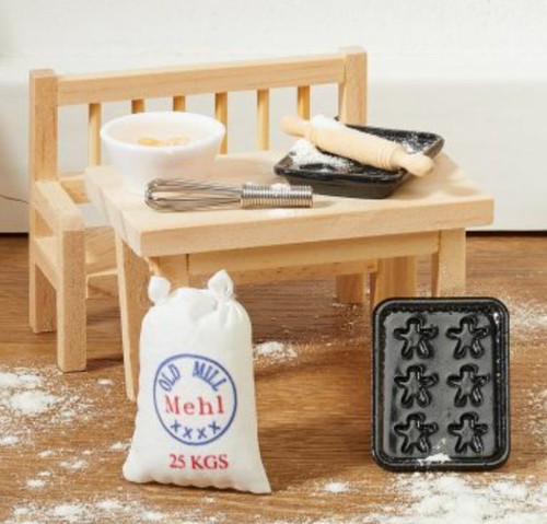 Miniatur Deko Sets, Backen Haushalt Backstube, Zubehör Wichtel-Streiche ...