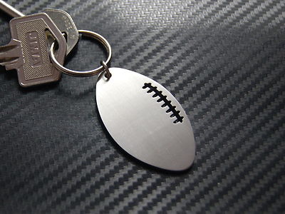 AMERICAN FOOTBALL Keyring Keychain Key Fob NFL Gridiron Team Field Gift ...