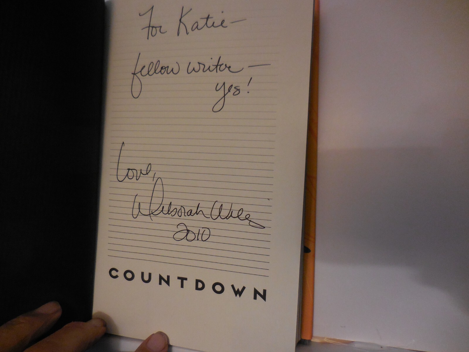 Wiles, Deborah - Countdown - Signed - f/f - 1st/1st | eBay