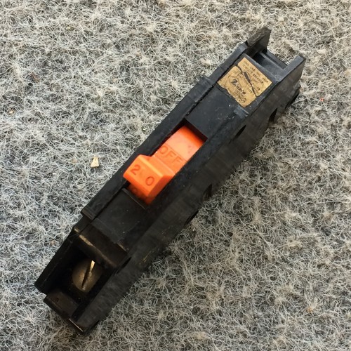 Zinsco Magnetrip 20 Amp 1 Pole Circuit Breaker 1P type T T20 T120 ...
