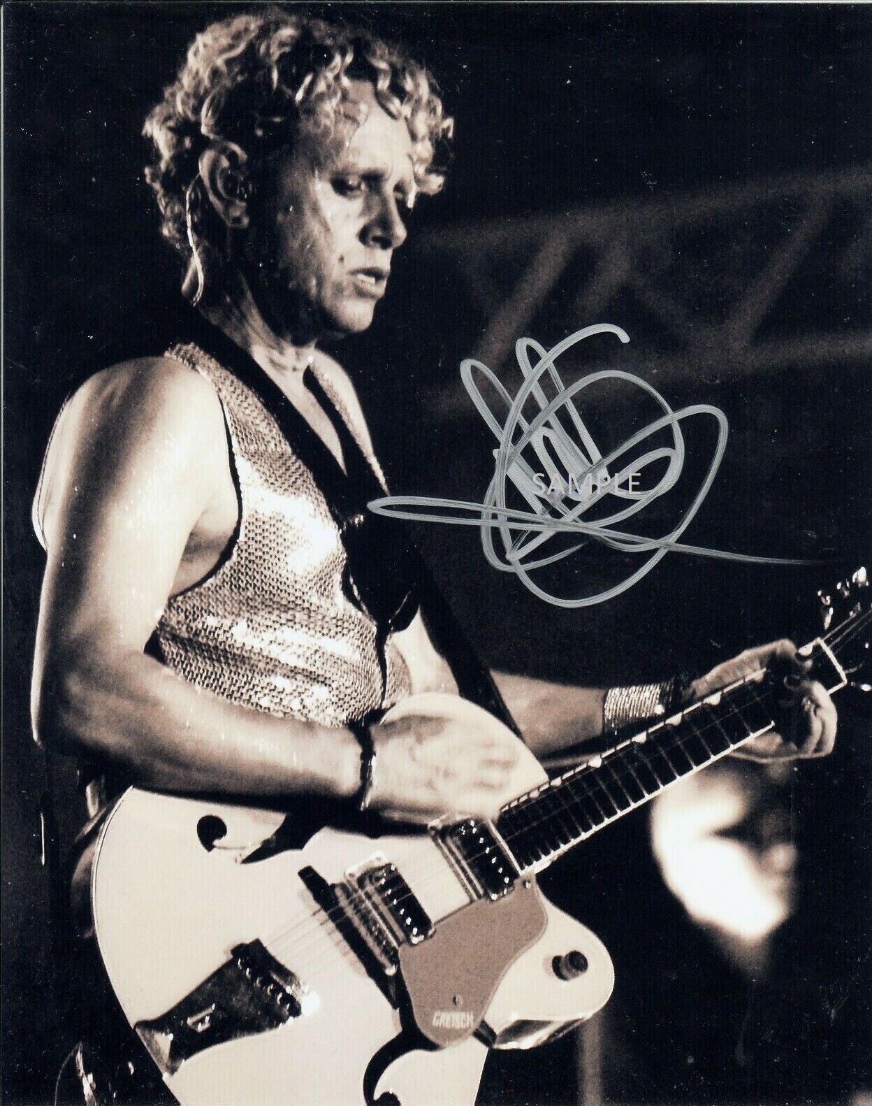 MARTIN GORE REPRINT SIGNED 8X10 PHOTO AUTOGRAPHED CHRISTMAS MAN CAVE ...