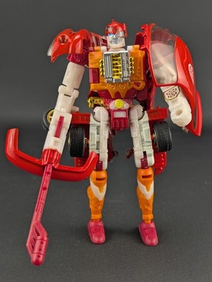 Transformers RID 2001 Side Burn Super Hasbro Robots In Disguise Deluxe ...