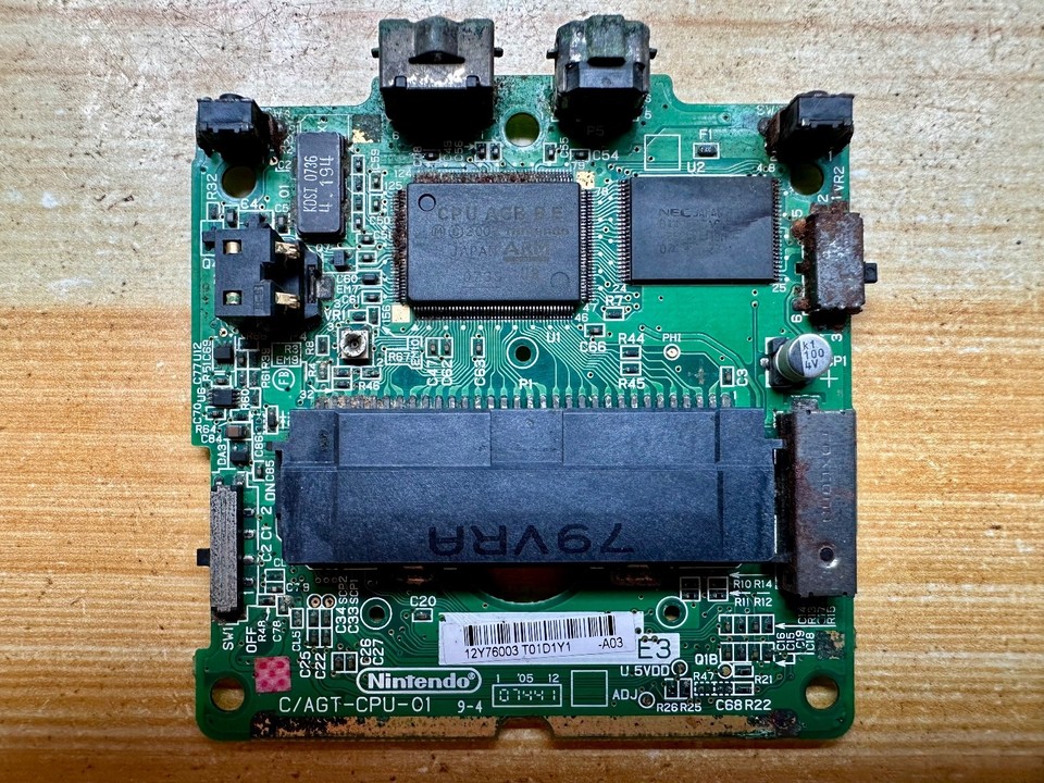 Nintendo Gameboy Advance SP AGS101 Handheld Motherboard Unit - Parts or ...