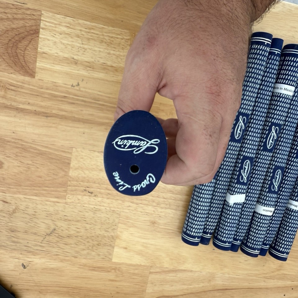 New Old Stock Lamkin 2000s Pistol Putter Grip Navy Blue | eBay